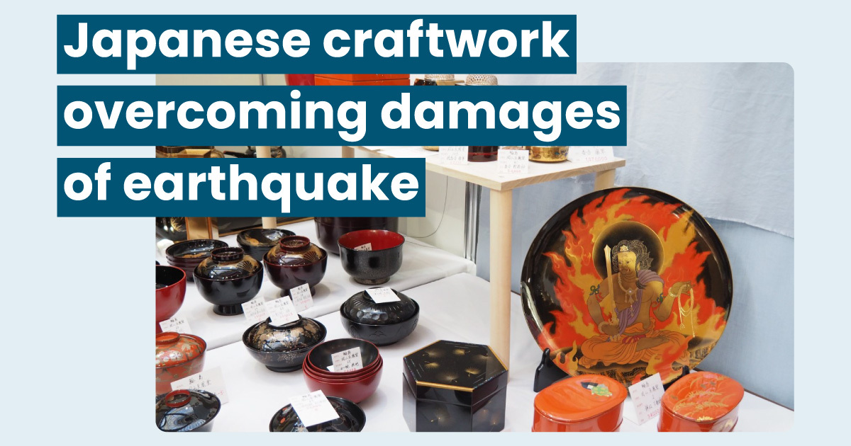 Japanese craftwork overcoming challenges Ishikawa, key craft site ...